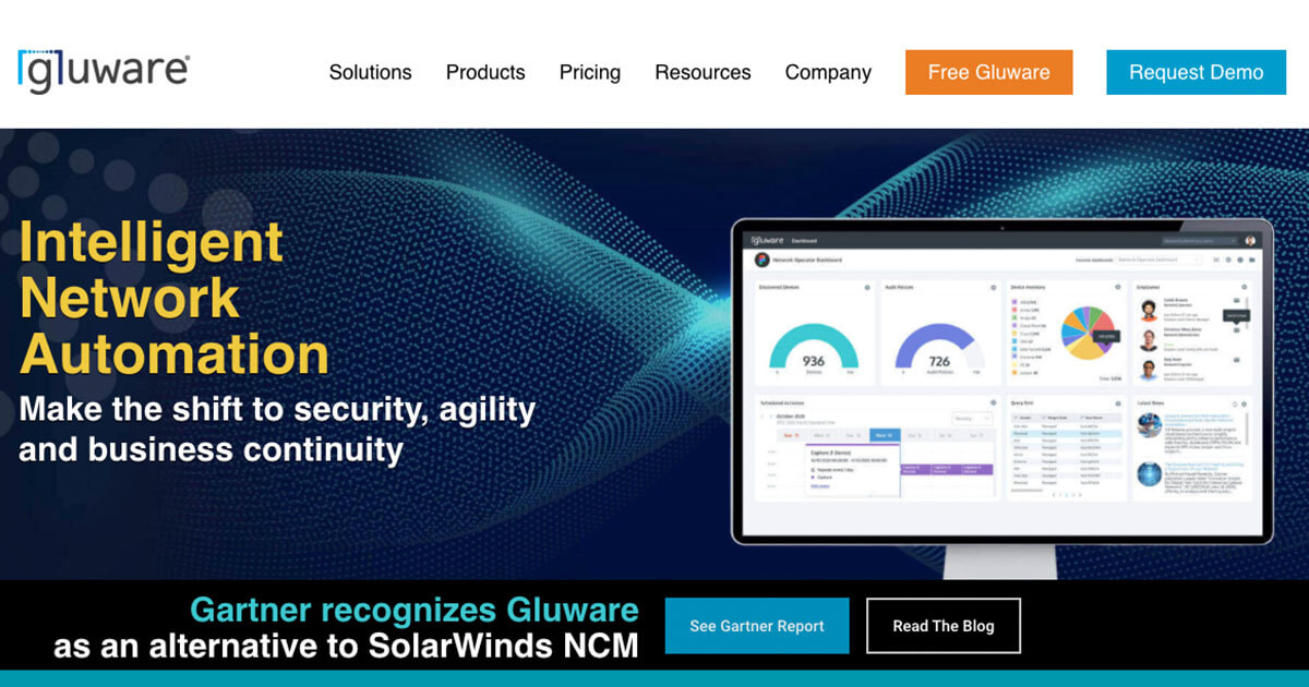 Gluware Intelligent Network Automation | Intent-Based Networking (IBN)